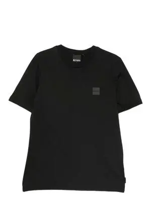 OUTHERE Logo-patch T-shirt Black