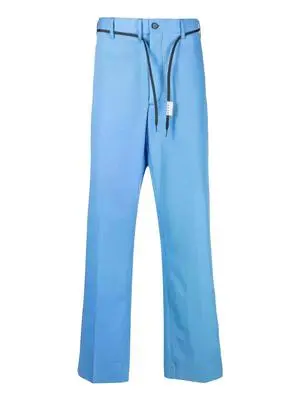 Marni Tailored Straight-leg Trousers - Blue