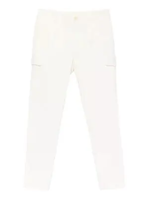Tagliatore Pleated Corduroy Trousers - Neutrals