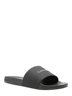 Calvin Klein Detail Slides - Black