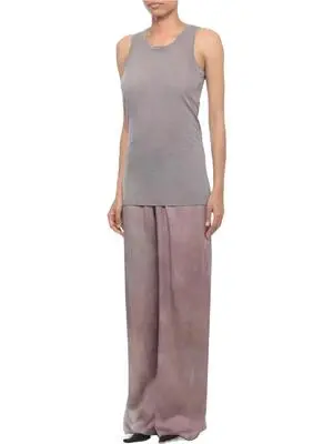 Avant Toi Scoop Neck Jersey Vest - Grey