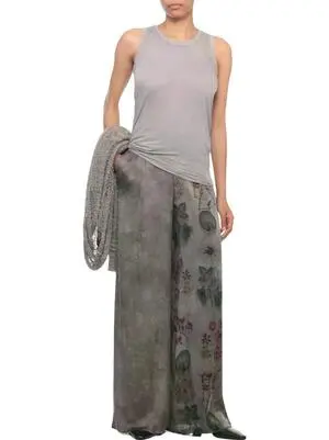 Avant Toi Sleeveless Round Neck Vest - Grey