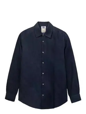 CHÉ STUDIOS Slim-fit Long-sleeve Shirt - Blue
