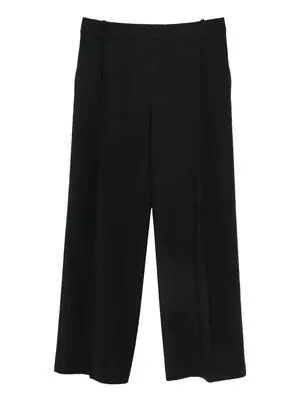 SIR. Rivoli Pleated Wide-leg Trousers - Black