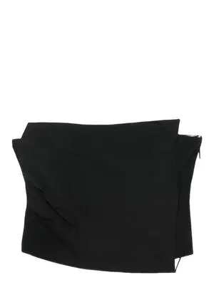 SIR. Rivoli Pinstripe Bandeau Top - Black