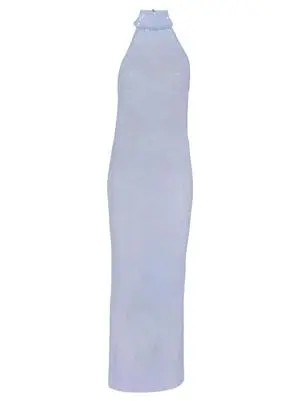 L'IDEE L'IDÉE Casablanca Sequin Embellished Maxi Dress Blue