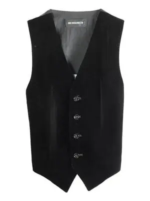 ANN DEMEULEMEESTER Stanse Waistcoat - Black