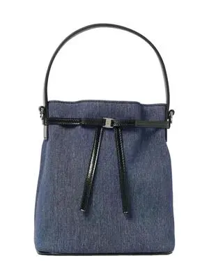FERRAGAMO Mini Bucket Bag - Blue