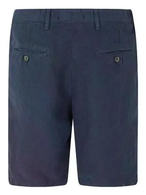 MYTHS Button-fastening Shorts - Blue