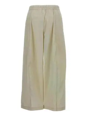 RTW Elasticated Wide-leg Trousers - Neutrals