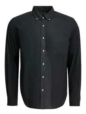 BEAMS Button-down Chest-pocket Shirt - Blue