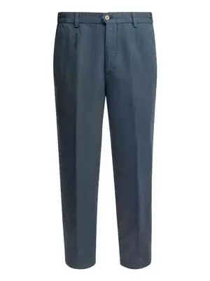 BRIGLIA 1949 Tailored Trousers - Blue
