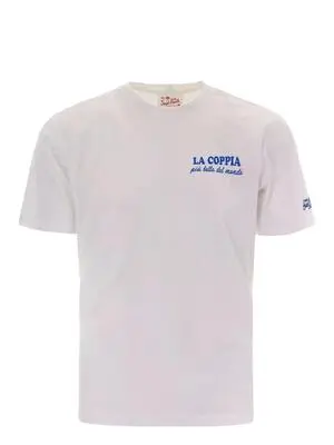 MC2 SAINT BARTH Graphic-print T-shirt - White