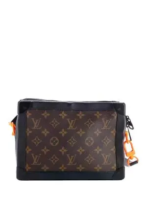 LOUIS VUITTON Louis Vuitton Solar Ray Soft Trunk Monogram Canvas Bag Black