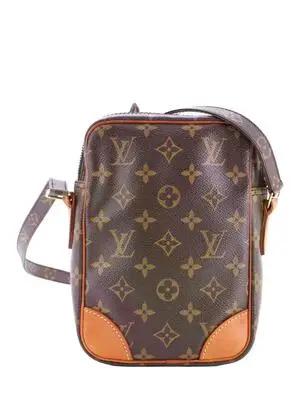 LOUIS VUITTON Monogram Canvas Danube Crossbody Bag - Brown