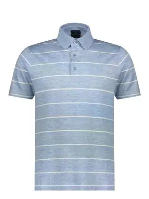 Paul & Shark Striped Polo Shirt - Blue