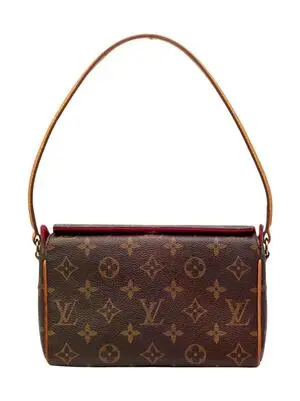 LOUIS VUITTON Monogram Recital Shoulder Bag - Brown