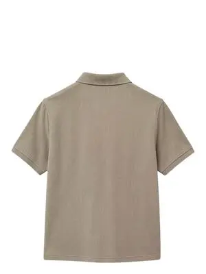 BLAUER. Logo-patch Polo Shirt - Green