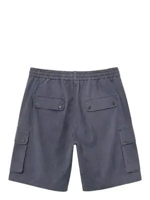 MASON'S Drawstring Cargo Shorts - Blue