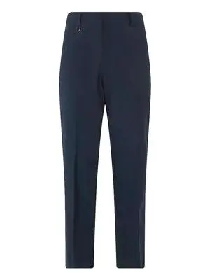 PAOLO PECORA Pressed Crease Trousers - Blue