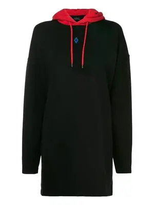 COUNTY OF MILAN Marcelo Burlon Cupid Print Hoodie - Black