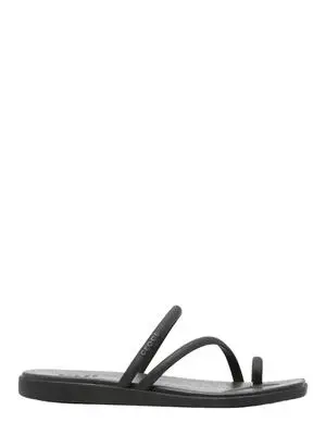 CROCS Crocs Miami Toe-Loop Strap Sandals Black