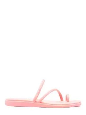 CROCS Miami Open-toe Strap Flat Sandals - Pink