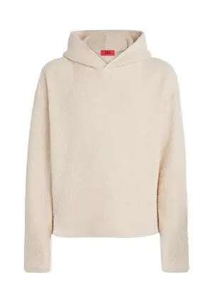 424 Cotton-blend Bouclé Hoodie - Beige