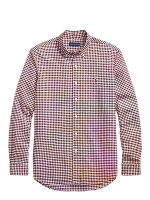 Polo Ralph Lauren Gingham-check Button-down Shirt - Red