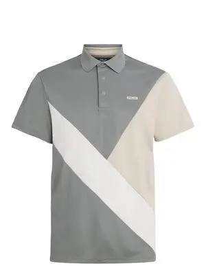 Rlx Ralph Lauren Colour-block Polo Shirt - Grey