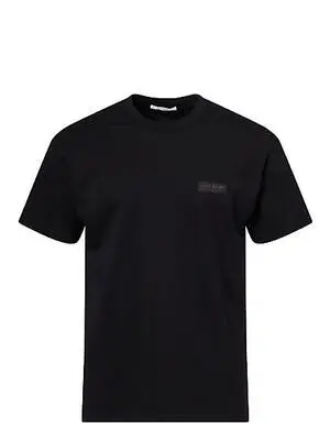 Givenchy Appliqué Logo Cotton T-shirt - Black