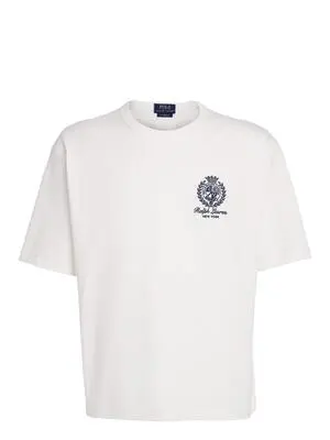 Polo Ralph Lauren Embroidered Crest T-shirt - White