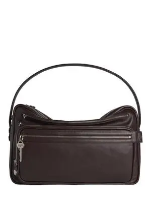 Acne Studios Leather Shoulder Bag - Brown