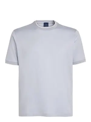 Paul & Shark Mercerised Cotton T-shirt - Blue
