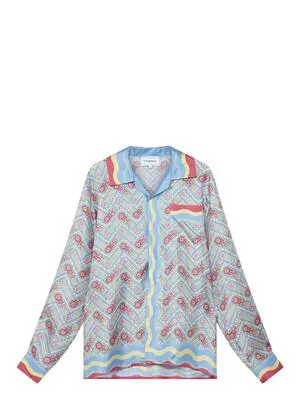 Casablanca Candy Ping Pong Silk Shirt - Multicolor