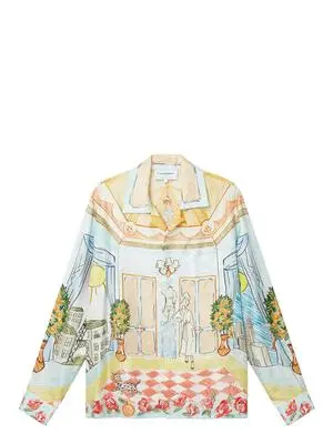 Casablanca L'appartement De Reve Silk Shirt - Multicolor
