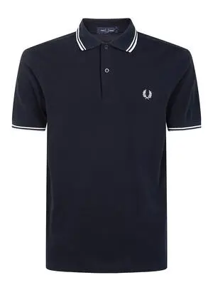 Fred Perry Tipped Shirt - Blue