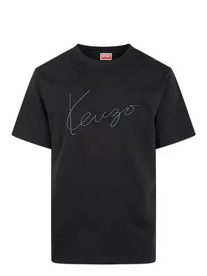 Kenzo Gots Signature" Classic T-shirt - Black