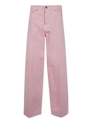 HAIKURE Bethany Twill Jeans - Pink