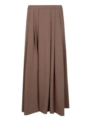Seventy Viscose High-waisted Skirt - Beige