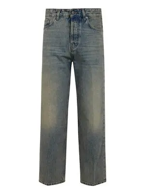 HAIKURE Betty Earth Straight Leg Jeans - Blue