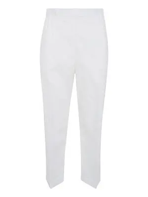LIVIANA CONTI LIVIANA CONTI High-Rise Barrel Leg Cotton Trousers
