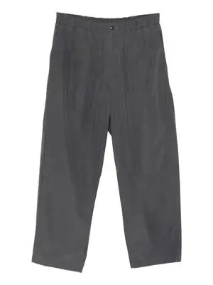GOLDWIN Relaxed Fit Straight-leg Trousers - Grey