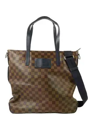 LOUIS VUITTON Damier Ebène Herald Shoulder Bag - Brown