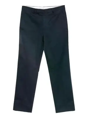 GERMANO 1952 Straight-leg Cotton Trousers - Blue