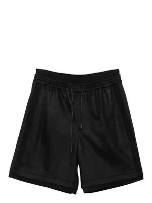 JUUN.J Layered Drawstring Shorts - Black