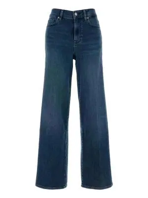 FRAME Le Slim Wide-leg Jeans - Blue
