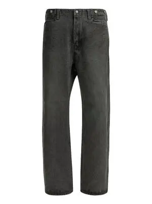 Needles Logo Patch Jeans - Black