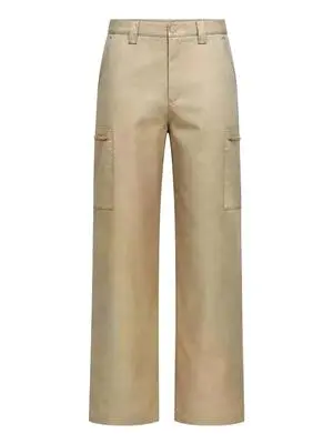 Tommy Hilfiger Cargo Pants With Zip Pockets - Neutrals