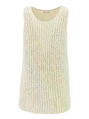 CMMN SWDN Open-knit Vest - Neutrals